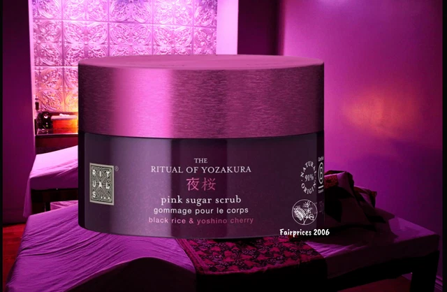 RITUALS YOZAKURA Pink Sugar Body Scrub 250 & Shower Gel Limited Edition ...