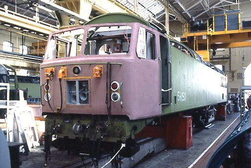 ORIGINAL COLOUR SLIDE of new 56050 BR class 56 diesel loco £3.50 ...
