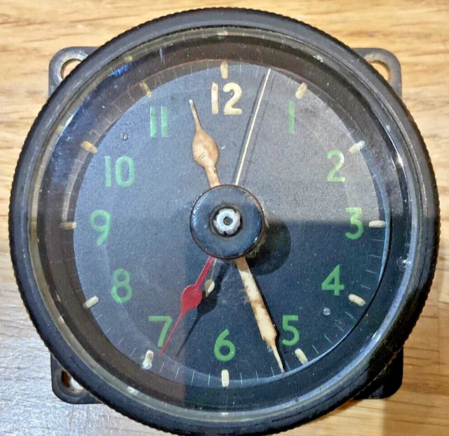 VINTAGE AIR MINISTRY Aircraft 8 Day Cockpit Clock - Mkii £99.95 ...