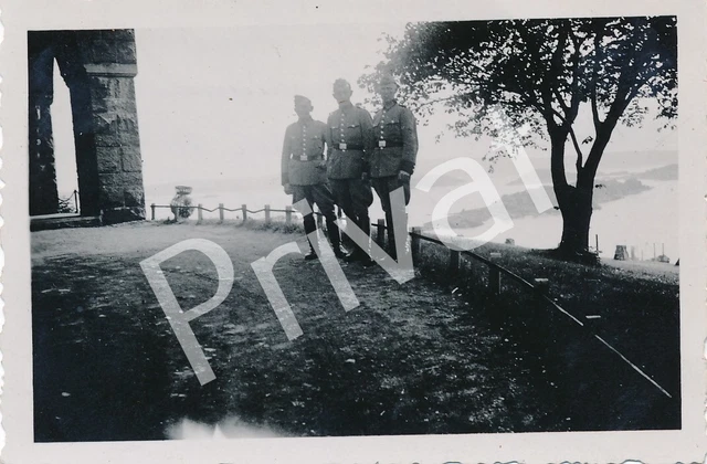 FOTO WK II Wehrmacht Soldat Panorama Seemannsschule Säulengang Oslo ...
