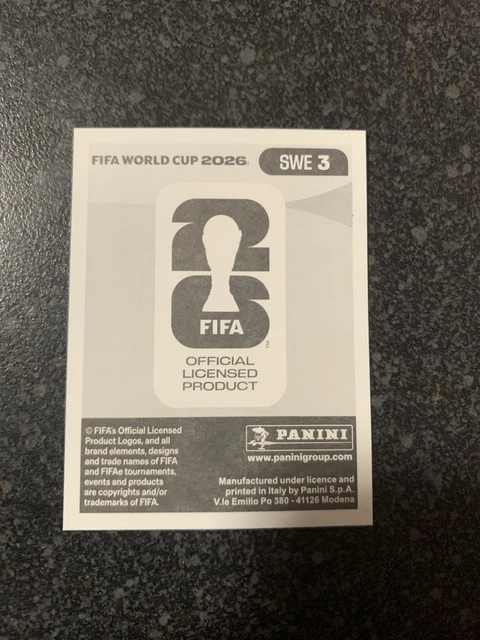 PANINI FIFA WORLD Cup 2026 Sticker Isak Hien SWE 3 Sweden £1.16 ...