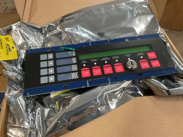 SIMPLEX 4603-9101 FIRE Alarm Control Panel LCD Annunciator 07431007 ...