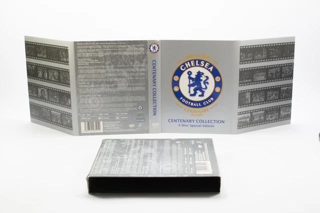 CHELSEA FOOTBALL CLUB Centenary Collection DVD 4 Disc Special Edition ...