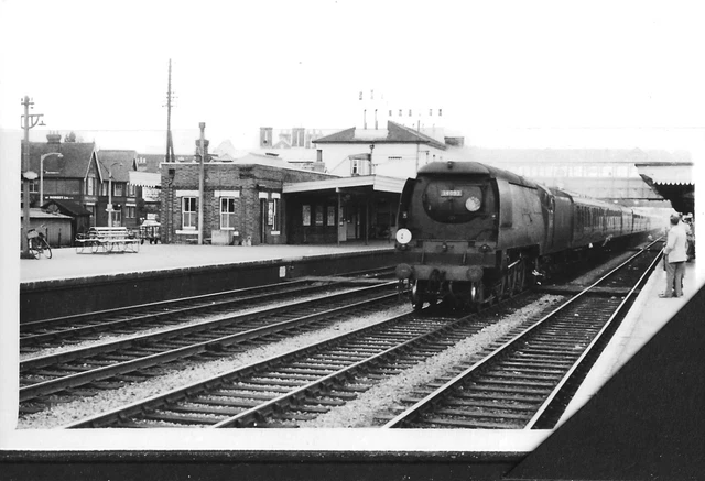 BR LIVERY / Ex Southern - Wc Class 4-6-2 No. 34093 - Vintage Image ...