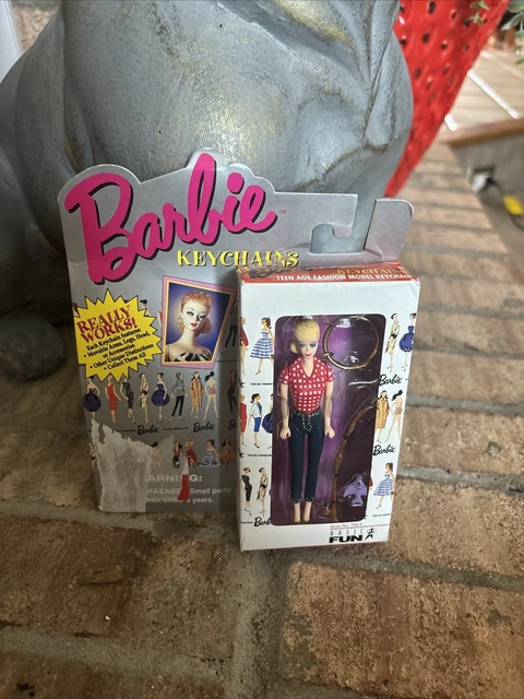 NEW BARBIE FISHING (1996) Basic Fun Really Works Keychain NIB $24.79 ...