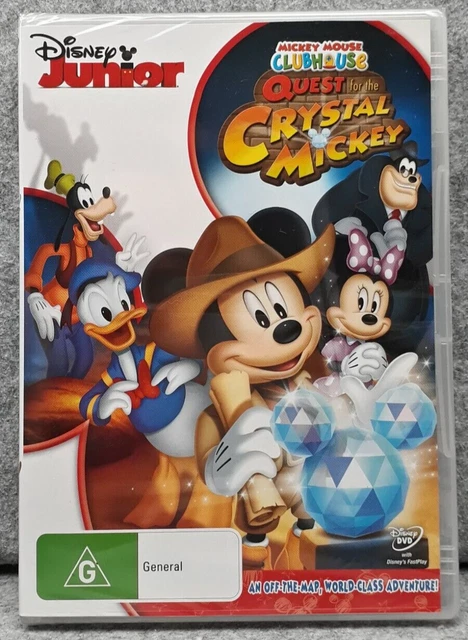 NEW: MICKEY MOUSE CLUBHOUSE QUEST FOR THE CRYSTAL MICKEY Disney DVD R4 ...