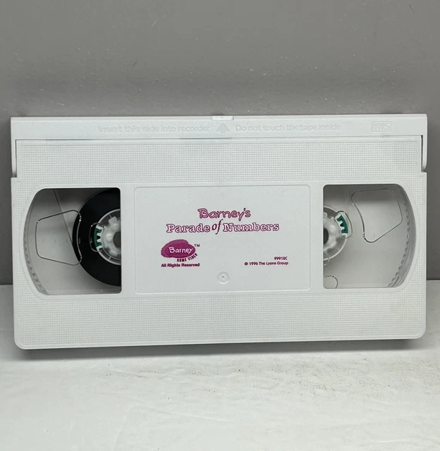 BARNEY FRIENDS PARADE of Numbers VHS Video Tape Only Buy 2 Get 1 FREE ...