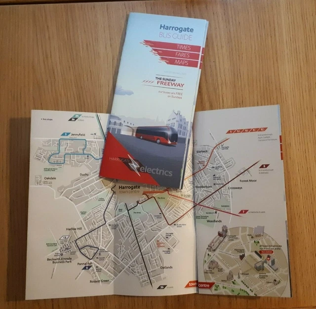 HARROGATE BUS (TRANSDEV) Harrogate Bus Guide Feb 2020 edition £1.45 ...