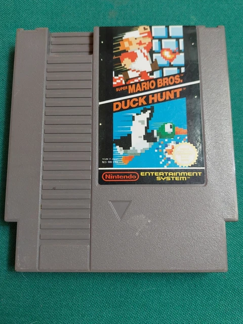 JEU NES NINTENDO " MARIO BROS / DUCK HUNT " FAH-1 1er réédition EUR 15 ...