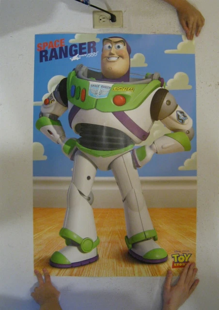TOY STORY COMMERCIAL Poster Buzz Lightyear Space Ranger £28.67 ...