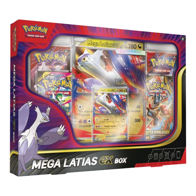 POKEMON TCG MEGA Evolution Mega Latias EX Box Brand New & Sealed - In ...