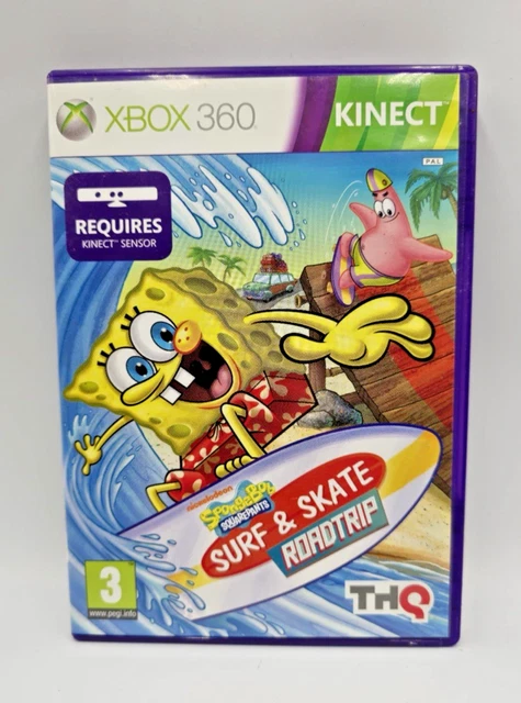 XBOX 360 SPONGEBOB SquarePants Surf & Skate Roadtrip Kinect Game £9.04 ...