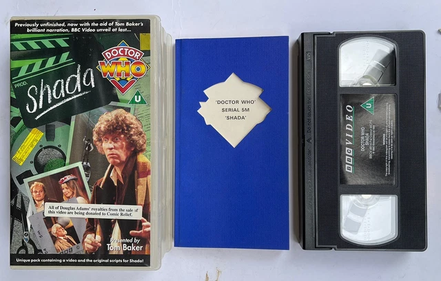 DOCTOR WHO - Shada VHS tape and book set, Tom Baker EUR 11,43 - PicClick IT