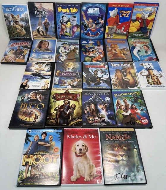 24X PG & G DVD Movie Lot for Kids Live & Animated School Daycare Fun ...