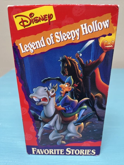 THE LEGEND OF SLEEPY HOLLOW Walt Disney Favorite Stories VHS Good ...