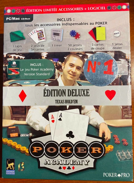 JEU PC/MAC POKER Academy Edition Deluxe Texas Hold'Em EUR 15,00 ...