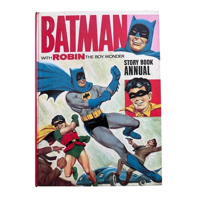 BATMAN WITH ROBIN The Boy Wonder . 1966 Story Book Annual. £12.99 ...