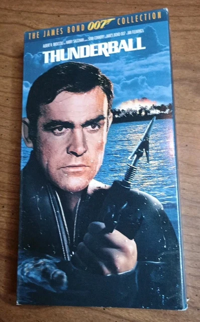 THUNDERBALL - THE James Bond Collection - VHS, Sean Connery £4.02 - PicClick UK