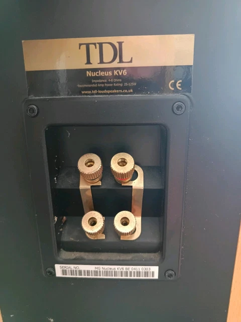 4X TDL NUCLEUS KV6 Terminal Screws / Nuts Genuine Original Parts (Set ...