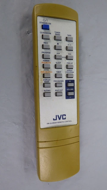 GENUINE JVC RM-SUXM3R Micro Component System Hi Fi Remote For UX-M3R £7.99 - PicClick UK