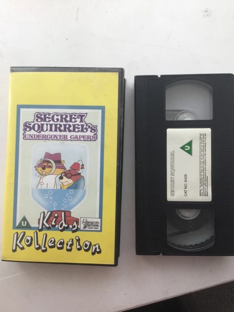SECRET SQUIRREL'S UNDERCOVER capers vhs. £9.99 - PicClick UK