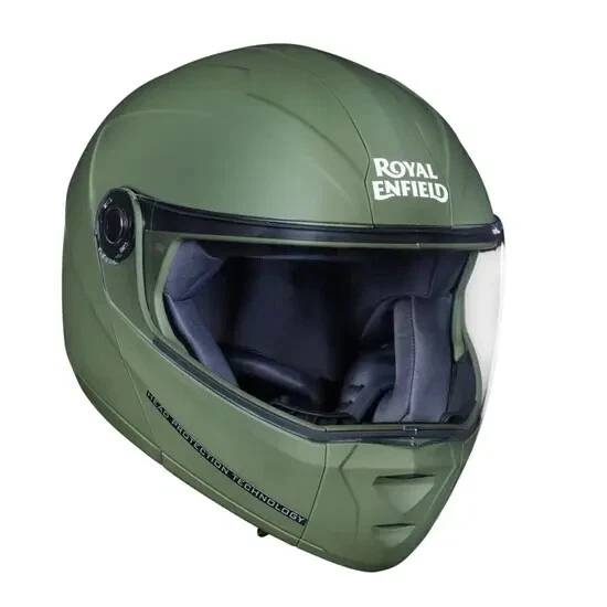 ROYAL ENFIELD MODULAR Adroit Helmet - Battle Green EUR 105,00 - PicClick FR