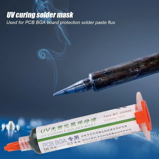 10CC UV CURABLE Solder Mask PCB BGA Circuit Board Soldering Paste ...