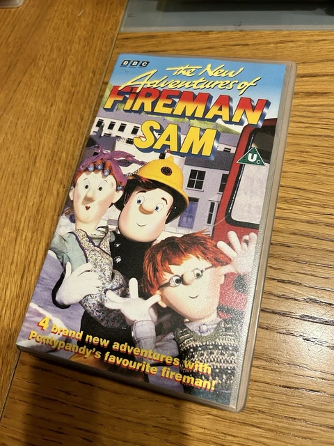 THE NEW ADVENTURES of Fireman Sam UK PAL VHS Release 1994 Video U £19. ...