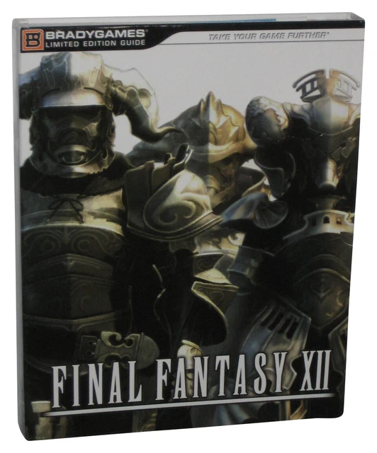 FINAL FANTASY XII Limited Edition Brady Games Official Strategy Guide ...