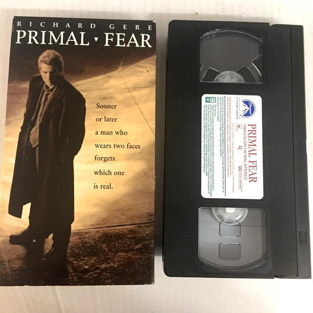 PRIMAL FEAR RICHARD Gere VHS tape Ships Same Day With Tracking £8.84 ...