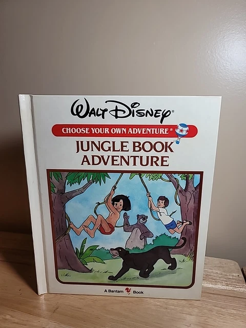 WALT DISNEY CHOOSE Your Own Adventure Jungle Book Adventure, Bantam ...