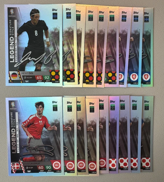 TOPPS MATCH ATTAX Euro 2024 - Legend Signature Style - LSS $2.37 ...