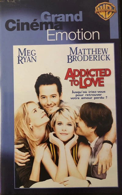 1997 ADDICTED TO Love Meg Ryan VHS Bande, Complet / Tested Voir Photos ...