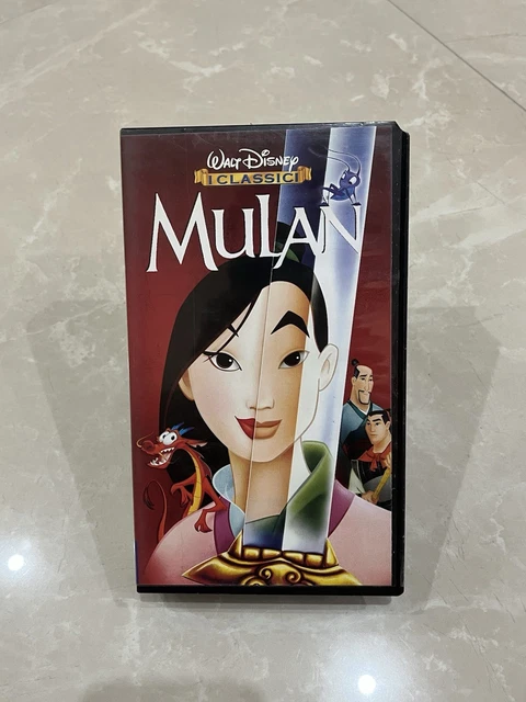 VHS MULAN WALT DISNEY vintage Da Collezione 1998 Originale Classici EUR ...