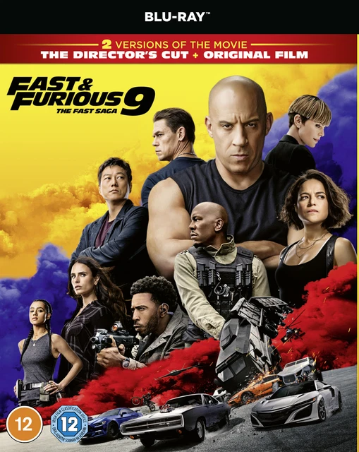 FAST & FURIOUS 9 - The Fast Saga (Blu-ray) Sung Kang Nathalie Emmanuel ...