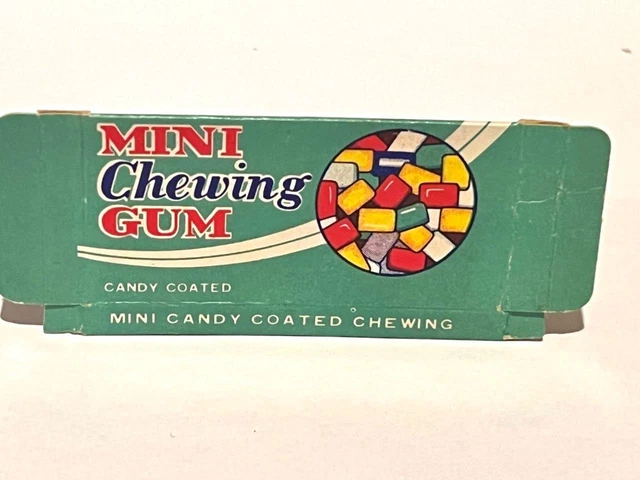VINTAGE MINI CHEWING Bubble Gum Japan Kyokuho Candy Box Wrapper ...