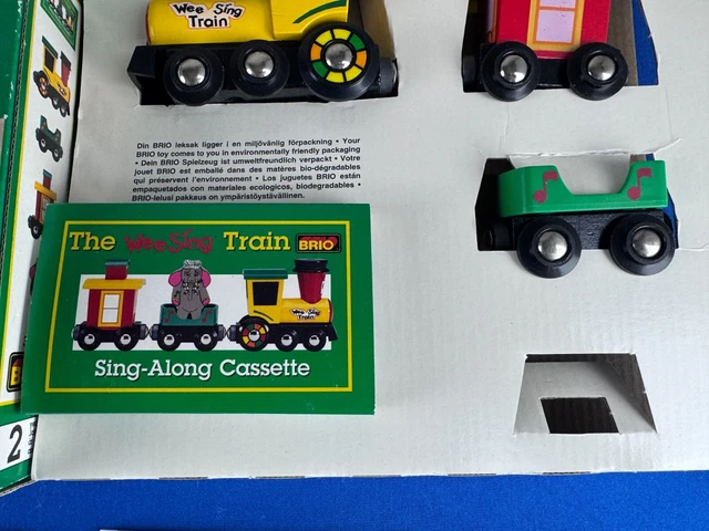 BRIO WEE SING TRAIN SET #33428 (1995) / Brio Railway Original Box RARE ...