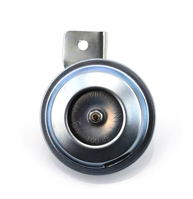 PUCH MAXI MONZA Imola Hupe 6 Volt Signalhorn mit Halter verzinkt Moped ...