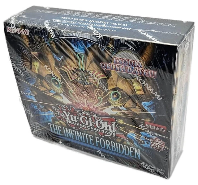YU-GI-OH! TCG THE Infinite Forbidden 24 Pack Booster Box Yugioh English ...