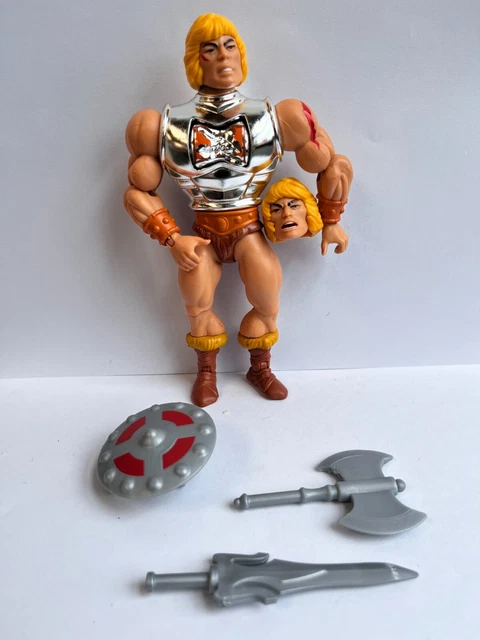 MATTEL MOTU MASTERS Of Universe Origins Battle Armor He-Man Figure From 2 Pack £24.99 - PicClick UK