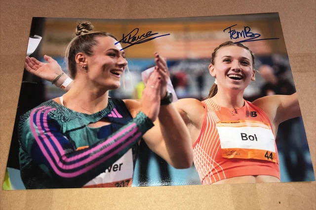 LIEKE KLAVER & Femke Bol Signed (Holland) £35.00 - PicClick UK