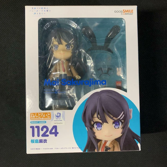 FIGURA NENDOROID RASCAL Does Not Dream of Bunny Girl Senpai Mai Sakurajima #1124 EUR 144,58 ...