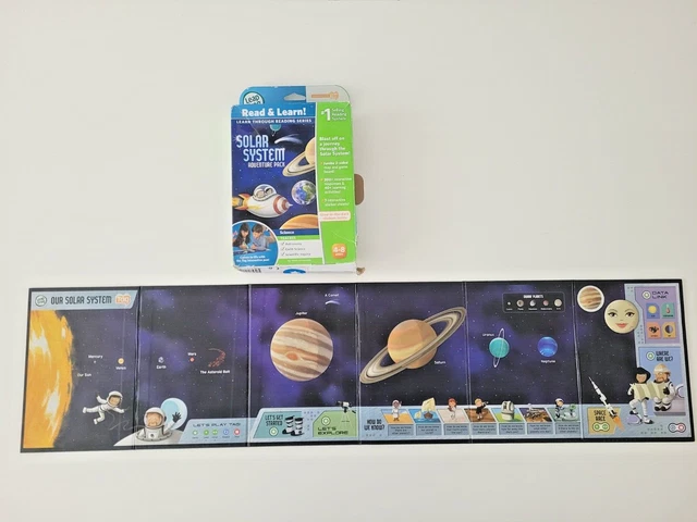 LEAP FROG INTERACTIVE Solar System Planets Stars Universe Tag Learning ...