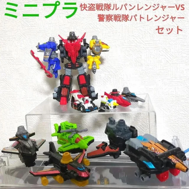 POWER RANGERS LUPINRANGER VS Patoranger Minipla Megazord Vehículo 9p ...