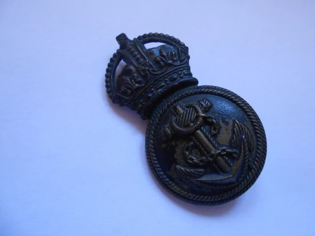 ROYAL NAVY PETTY officer WW1 brass cap badge £28.00 - PicClick UK