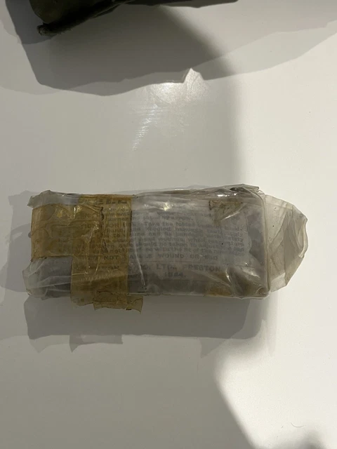 WW2 SEALED BRITISH Army issue Shell Dressing dated 1944 Unopened £23.60 ...