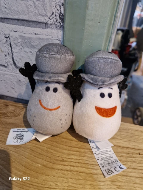 BLUE'S CLUES MR Salt And Mrs Pepper Soft Toy Plush Finger Puppets £10. ...