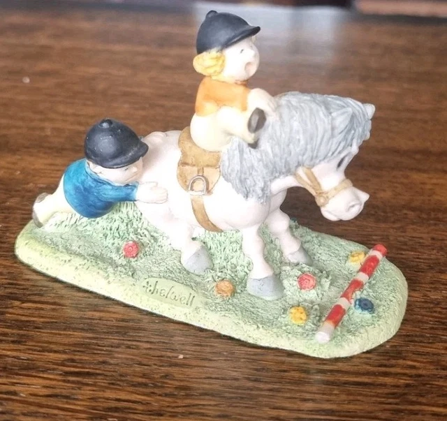 VINTAGE CHILTERN COLLECTION Thelwell Ponies EASY JUMP FIRST 1986 £24.12 ...