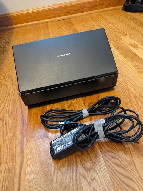 FUJITSU SCANSNAP IX500 Document Scanner - Black - with Power Adapter ...