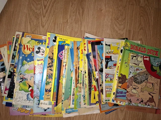 DONALD DUCK MICKY Maus Fix und Foxi Mystery Jahrgänge 1980 90 Set EUR ...